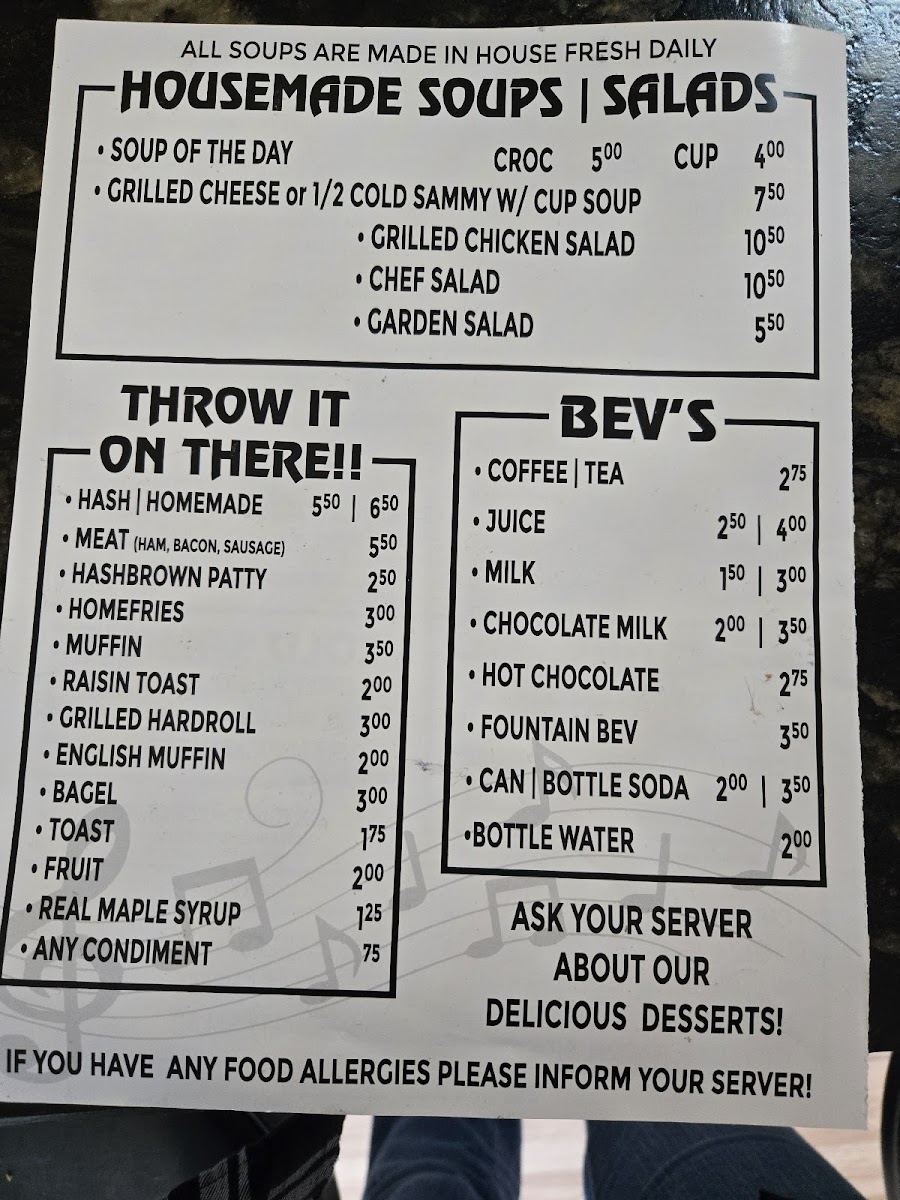 Kerrie's On Broadway Menu – Breakfast & Lunch Diner in Fort Edward, NY